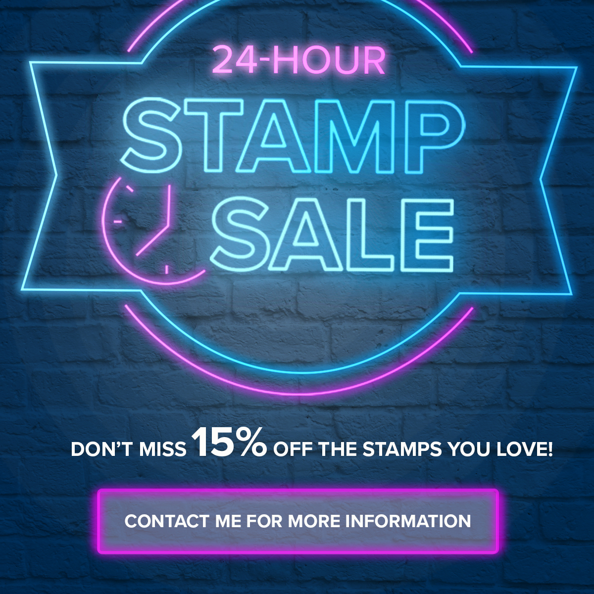 24-Hour Stamp Sale Blog Hop - Sandra's Craft Studio