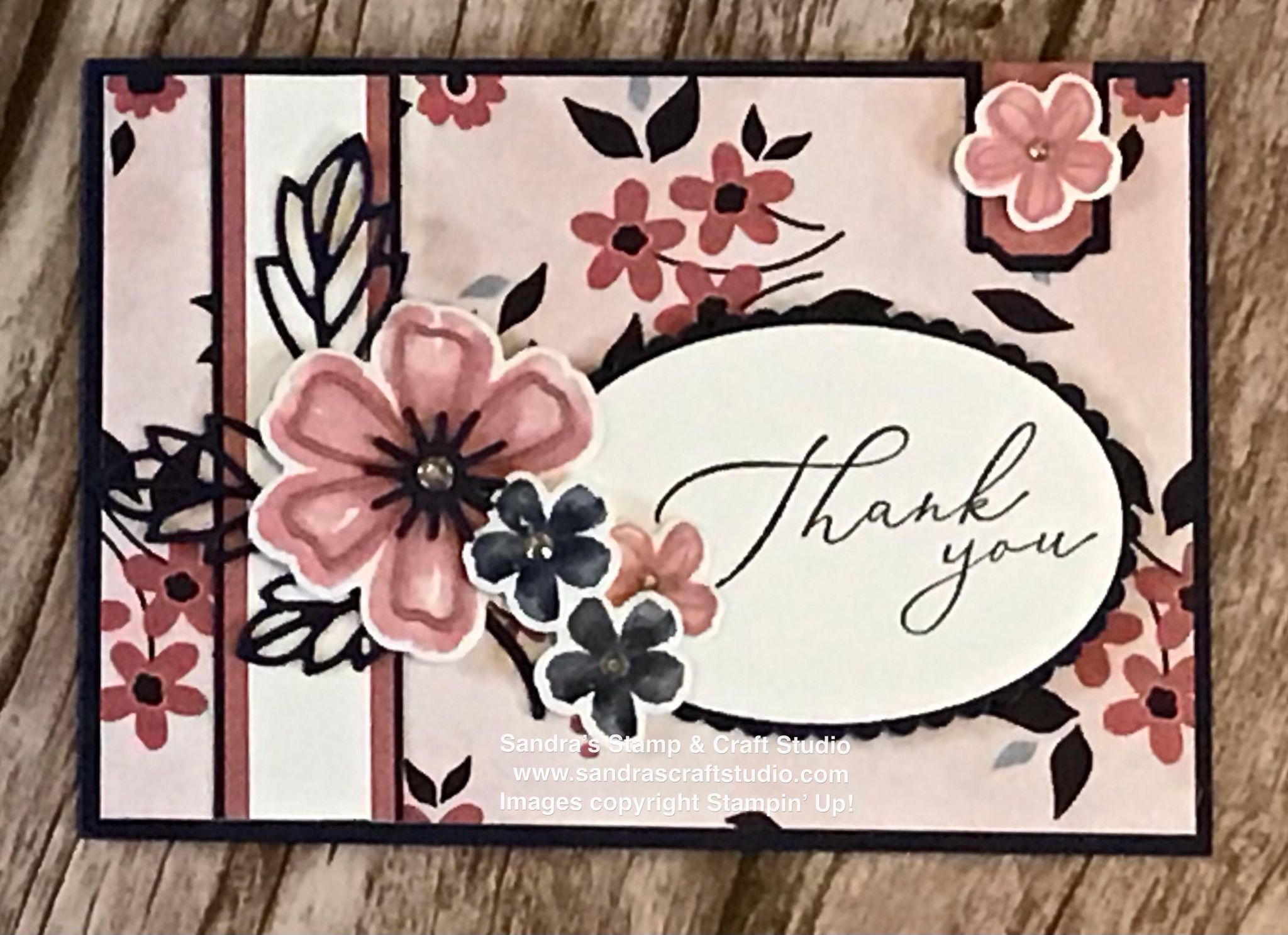 'Paper Blooms' for Paper Craft Blog Hop - Sandra's Craft Studio