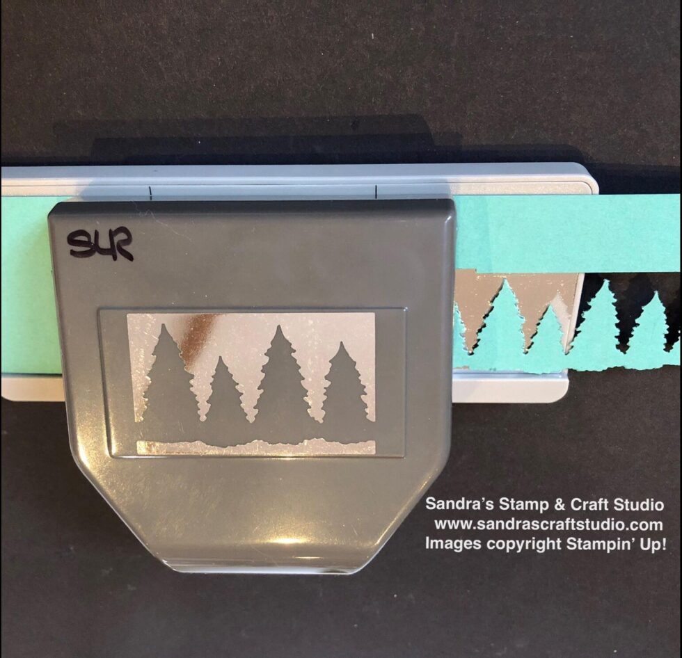 Top Christmas Tips with Evergreen Border Punch for Paper Crafting Blog ...